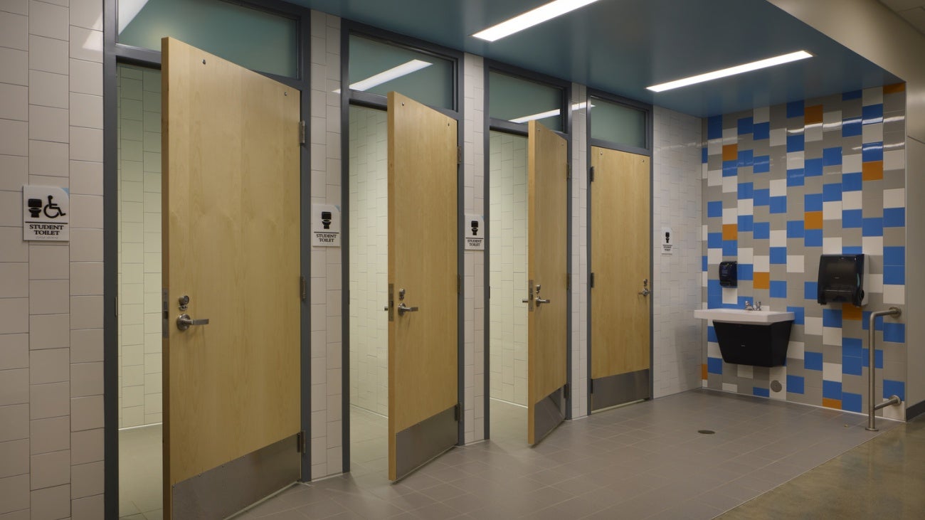 Inclusive restrooms & locker rooms in K-12 schools