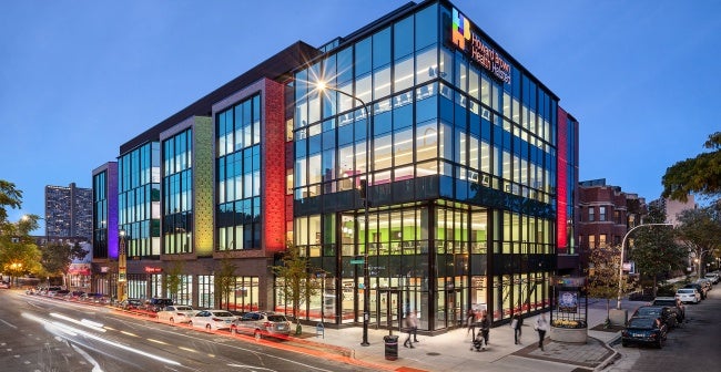 AIA Healthcare Design award: Howard Brown Health Halsted