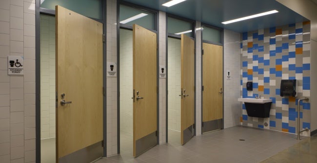 Inclusive restrooms & locker rooms in K-12 schools | AIA