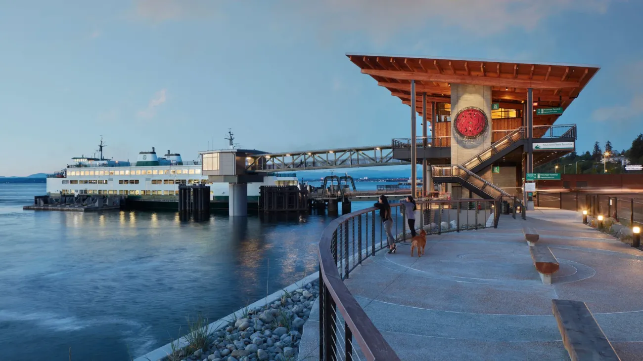 AIA Architecture award: Mukilteo Multimodal Ferry Terminal