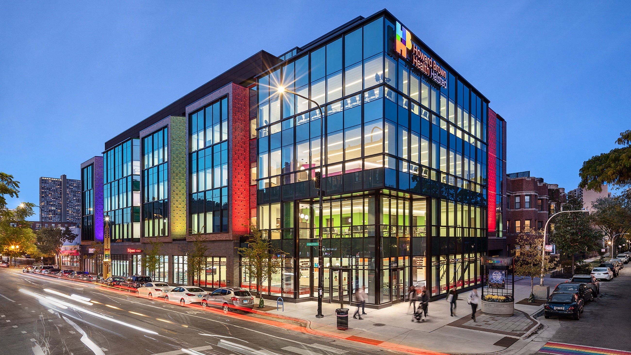 AIA Healthcare Design award: Howard Brown Health Halsted