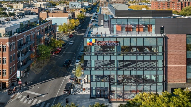 AIA Healthcare Design award: Howard Brown Health Halsted